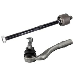 febi bilstein Spurstange ProKit 40140 vorne links mit Sicherungsmutter f&uuml;r MERCEDES-BENZ A2043380015S1 2043380415S1 A2043380415S1