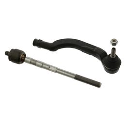 febi bilstein Spurstange ProKit 37634 vorne rechts mit Sicherungsmutter f&uuml;r RENAULT 7701478552S2 7701478552