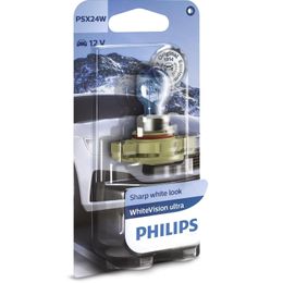 Philips PSX24W WhiteVision ultra (1 Stk.) 12276WVUB1 Gl&uuml;hlampe, Nebelschlussleuchte,Gl&uuml;hlampe, Park-/Positionsleuchte,Gl&uuml;hlampe, Nebelscheinwerfer,Gl&uuml;