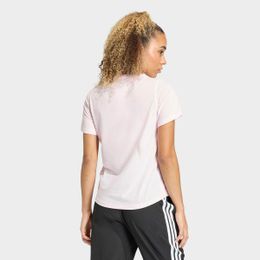 Damen T-Shirt "WORKOUT ESSENTIALS MIT TIEFEM AUSSCHNITT"clear pink, Gr. XS, adidas Performance, Obermaterial: 70% Polyester, 30% Viskose, Shirts, f&uuml;r