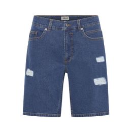 !Solid SOLID Damen Jeansshorts "Shorts SDMITC", blau, Gr. XL, Obermaterial: 99% Baumwolle CO. 1% Elasthan EL., Jeans