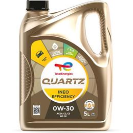 Total Energies TOTAL QUARTZ INEO EFFICIENCY 0W-30 [5L] 228694 Motor&ouml;l