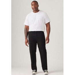 LEVI'S&reg; PLUS LEVI'S PLUS Herren Tapered-fit-Jeans "502 TAPER B&T", schwarz, Gr. 40, Denim/Jeans, Obermaterial: 99% Baumwolle, 1% Elasthan, Jeans, mit Stretch