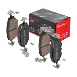Brembo Bremsbelagsatz, Scheibenbremse BREMSBEL&Auml;GE, RICHTUNGSGEBUNDEN P 68 073 vorne rechts links ohne Zubeh&ouml;r f&uuml;r MITSUBISHI RENAULT NISSAN D106000Q1J