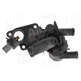 AIC Thermostatgeh&auml;use Original Quality 56615 Thermostat, K&uuml;hlmittel mit Dichtung f&uuml;r SKODA VW SEAT AUDI VAG 032121111BM 032121110B