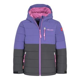 Trollkids M&auml;dchen Winterjacke "KIDS HEMSEDAL SNOW JACKET XT"schwarz lila, schwarz, mallow pink, Gr. 176, Steppware, Obermaterial: 100% Polyester.