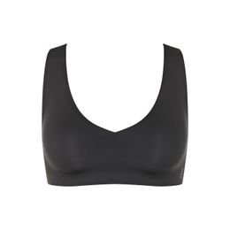 Sloggi Damen Bralette "ZERO Feel 2.0", Gr. S, schwarz, Single Jersey, Obermaterial: 76% Polyamid, 24% Elasthan, BHs, mit herausnehmbaren Pads,
