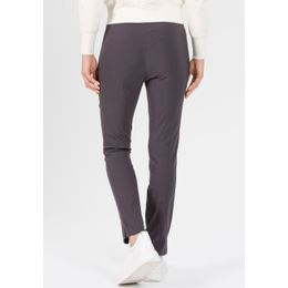 Stehmann Damen Stretch-Hose "INA", grau, Gr. 48, unifarben, Web, Obermaterial: 72% Viskose, 25% Polyamid, 3% Elasthan, Hosen, mit Stretch