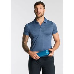 Killtec Herren Poloshirt "MN PL SHRT", blau, Gr. XXXL, Obermaterial: 94% Polyester, 6% Elasthan, Shirts, sportlicher Stil, schnelltrocknendes