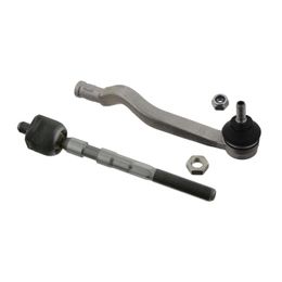 febi bilstein Spurstange ProKit 37622 vorne rechts mit Sicherungsmutter f&uuml;r RENAULT DACIA 6001550443 6001550443S2
