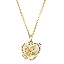 Hey Happiness Kette 'Cupid Heart Locket' Damen Gr&ouml;&szlig;e Onesize gold