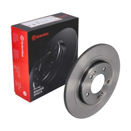 Brembo Bremsscheibe COATED DISC LINE 08.C250.11 hinten rechts links voll 284mm f&uuml;r HYUNDAI KIA 58411A6200