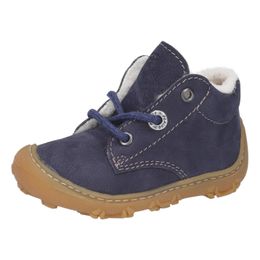 Baby Lauflernschuh "CORY, WMS: weit", Pepino BY RICOSTA, Gr. 25, blau, Leder, Schuhe, Babyschuh, Winterstiefel mit Warmfutter, Gr&ouml;&szlig;enschablone zum