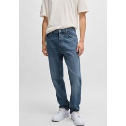 Hugo Herren Regular-fit-Jeans "Jonah", blau, Gr. 34, unifarben, Denim/Jeans, Obermaterial: 100% Baumwolle, Jeans, regular fit