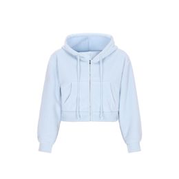 MIMO Sweatjacke 'Back to School' Damen Gr&ouml;&szlig;e XL hellblau