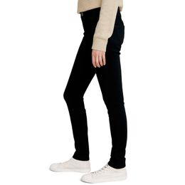 Tom Tailor Damen Skinny-fit-Jeans "Alexa Skinny", schwarz, Gr. 30, Denim/Jeans, Obermaterial: 42% Baumwolle, 34% Polyester, 22% Viskose, 2% Elasthan,