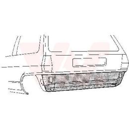 Van Wezel Heckwand 5820136 f&uuml;r VW