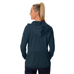 Vaude Damen Fleecejacke "WOMEN'S TEKOA FLEECE JACKET II", blau, Gr. 36, unifarben, Fleece, Obermaterial: 97% Polyester, 3% Elasthan, Jacken, mit