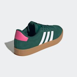 Damen Sneaker "VL COURT 3.0", adidas Sportswear, Gr. 37, gr&uuml;n, Leder, Synthetik, Schuhe, inspiriert vom Design des adidas samba