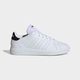 M&auml;dchen Sneaker "ADVANTAGE BASE 2.0", adidas Sportswear, Gr. 40, schwarz-wei&szlig;, Synthetik, Textil, Schuhe, Design auf den Spuren des adidas Stan