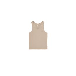 Herren Muscleshirt "Alpha Essentials RL Tank", beige, Gr. L, Alpha Industries, Obermaterial: 100% Baumwolle, Shirts