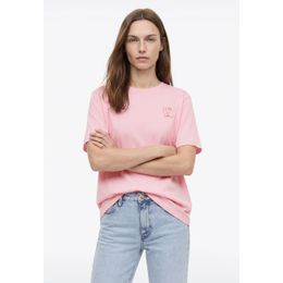 Mavi Damen T-Shirt "GRAPHIC PRINTED FASHION JERSEY"pink nectar, Gr. M, 100% Baumwolle, Shirts, Katzen T-Shirt