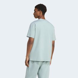 Herren T-Shirt "ESSENTIALS BIG LOGO", gr&uuml;n, Gr. M, adidas Sportswear, Obermaterial: 100% Baumwolle, Shirts, klassische Silhouette, mit