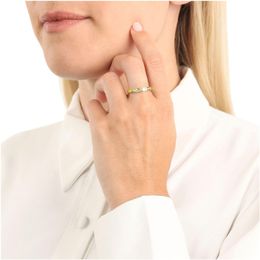 Amor Damen Fingerring "2037388/-89/-90/-91/-92", 52, Silber 925 (Sterlingsilber), gold, Silber 925 (Sterlingsilber), Fingerringe