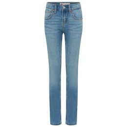 LEVI'S KIDS Jungen Stretch-Jeans "LVB 512 SLIM TAPER JEANS", blau, Gr. 8, Denim/Jeans, Obermaterial: 69% Baumwolle, 30% Polyester, 1% Elasthan,