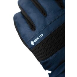 Reusch M&auml;dchen Skihandschuhe "Bolt SC GORE-TEX Junior", blau, Gr. 4, mehrfarbig, 90% Polyester, 10% Lederimitat, Handschuhe, warm, wasserdicht und