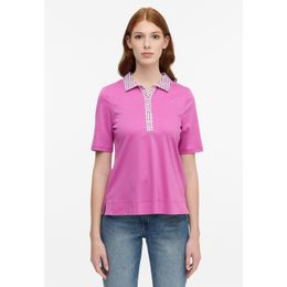 Eterna Damen Poloshirt "REGULAR FIT", pink, Gr. 36, Jersey, 100% Baumwolle, Shirts