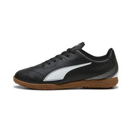 Puma M&auml;dchen Fu&szlig;ballschuh "VITORIA II IT JR", Gr. 37, wei&szlig;, Synthetik, Schuhe, f&uuml;r Halle und Stra&szlig;e, f&uuml;r Jugendliche