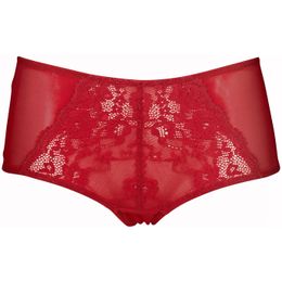 After Eden D-cup & up Damen Panty "BO", AFTER EDEN D-CUP & UP, Gr. M, rot, Spitze, Obermaterial: 86% Polyamid, 14% Elasthan, unifarben, Unterhosen, Mit Spitze, leicht