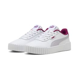 Puma M&auml;dchen Sneaker "Carina 3.0 Sneakers M&auml;dchen", Gr. 35,5, lila, Obermaterial: Synthetik, Textil, Kuhleder, Leder. Futter: Textil. Innensohle: