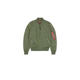Damen Bomberjacke "MA-1 TT Light W", gr&uuml;n, Gr. XS, Alpha Industries, Obermaterial: 100% Nylon, Futter: 100% Nylon, Jacken