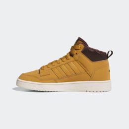 Damen Basketballschuh "RAPID COURT MID WINTERIZED", adidas Sportswear, Gr. 44,5, braun, Synthetik, Schuhe
