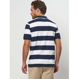 VINSON Herren Kurzarmhemd "VINSON Polo shirt VMSamir", schwarz-wei&szlig;, Gr. M, Obermaterial: 100% Baumwolle, Hemden