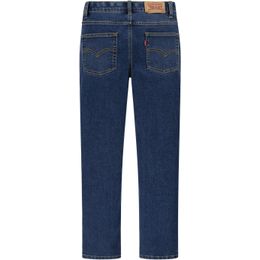 LEVI'S KIDS Jungen Stretch-Jeans "LVB 512 SLIM TAPER JEANS", blau, Gr. 8, Denim/Jeans, Obermaterial: 68% Baumwolle, 29% Polyester, 2% Viskose, 1%