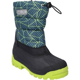 CMP Jungen Winterboots "KIDS SNEEWY SNOW BOOTS", Gr. 31, gr&uuml;n, Synthetik, Textil, Schuhe, Snowboots, Winterboots, Winterschuhe, wasserabweisend