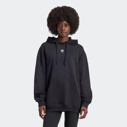 Damen Kapuzensweatshirt "ESS HOODIE", schwarz, Gr. S, adidas originals, Obermaterial: 100% Baumwolle, Sweatshirts, mit Kapuze, aus Baumwolle