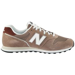 New Balance Herren Sneaker "373", Gr. 44, braun, Leder, Textil, mehrfarbig, Schuhe