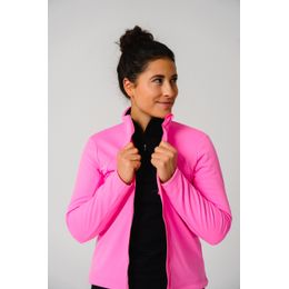 Gonso Damen Fahrradjacke "ADVENTURE JACKET SOFTSHELL W", pink, Gr. 48, 100% Polyester, Jacken, Damen Radjacke, atmungsaktiv, Slim Fit