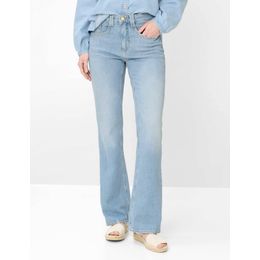 Brax Damen 5-Pocket-Jeans "Style MARY BOOT", blau, Gr. 88, Denim/Jeans, 99% Baumwolle, 1% Elasthan, Jeans