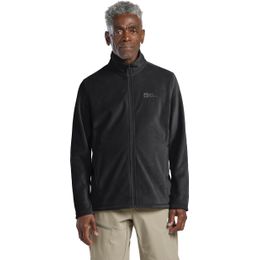 Jack Wolfskin Herren Fleecejacke "TAUNUS FZ M", schwarz, Gr. XL, OBERSTOFF: 100% POLYESTER Futter: 100% POLYESTER, Jacken