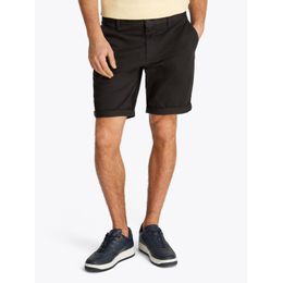 Tommy Jeans Herren Chinoshorts "TJM SCANTON SHORT", schwarz, Gr. 30, Twill, Obermaterial: 98% Baumwolle, 2% Elasthan, Hosen