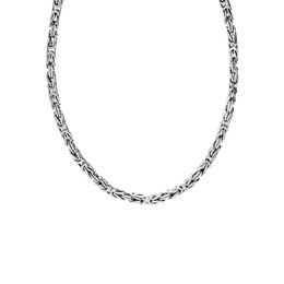 Firetti Herren Kette ohne Anh&auml;nger "Schmuck Geschenk Silber 925 Halsschmuck Halskette K&ouml;nigskette", 65, Silber 925 (Sterlingsilber), B: 4mm, silber,
