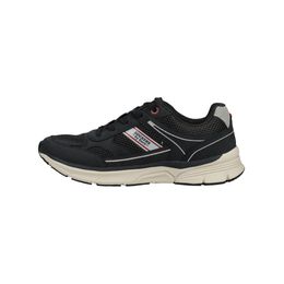 Herren Sneaker "Dockers by Gerli Sneaker Lederimitat/Textil", Dockers by Gerli, Gr. 44navy, Lederimitat, Textil, Schuhe