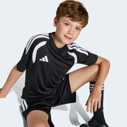 Jungen Fu&szlig;balltrikot "TIRO26 LIGA KIDS TRIKOT"schwarz, wei&szlig;, Gr. 140, adidas Performance, Obermaterial: 100% Polyester, Trikots, f&uuml;r Kinder, ohne