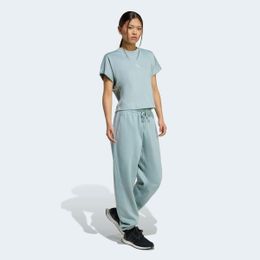 Damen Sporthose "W ALL SZN PT", gr&uuml;n, Gr. XS, adidas Sportswear, Obermaterial: 70% Baumwolle, 30% Polyester, Hosen