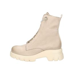 Paul Green Damen Schn&uuml;rstiefelette "Paul Green Stiefelette Nubukleder", Gr. 40,5, beige, Nubukleder, Schuhe